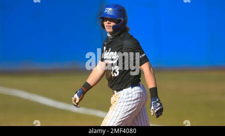 Middle Tennessee State's Brett Coker plays third base during an NCAA ...