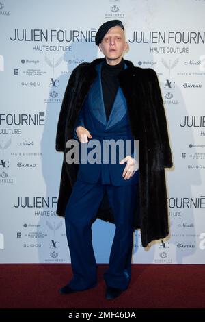 Ali Mahdavi attending the Julien Fournie Haute Couture Spring Summer ...