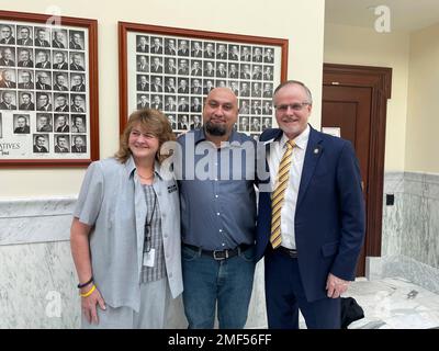 Christopher Tapp, from left, Republican Rep. Doug Ricks and Charles ...