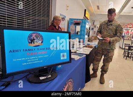 Kelly Bice, the new Army Family Team Building (AFTB) program manager at ...