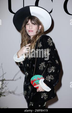 Lou Doillon attends private dinner celebrating the Gucci High Jewelry ...