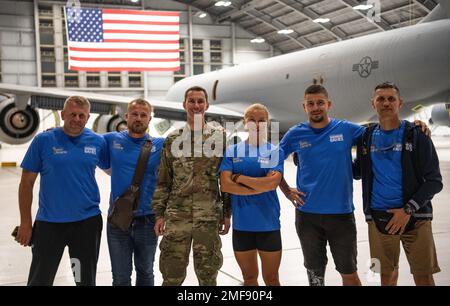 U.S. Air Force Col. Cory Damon, 6th Air Refueling Wing vice commander ...