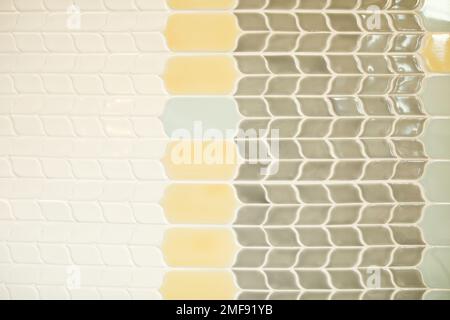 tiled wall glass background texture Stock Photo - Alamy