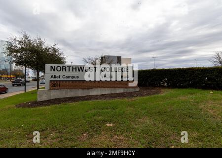 Houston Community College Alief Campus Sign Stock Photo - Alamy