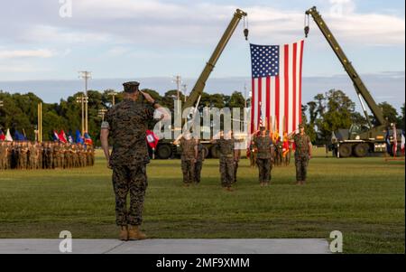 U.S. Marine Brig. Gen. Francis L. Donovan, Commanding General of Task ...