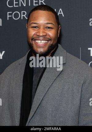 Luke Tennie attends special screening of Apple TV+ Shrinking at Paley ...