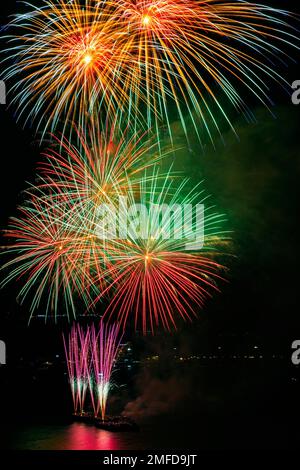 International firework display, Pattaya, Chonburi, Thailand Stock Photo ...