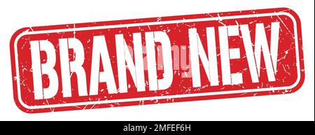 BRAND NEW text written on green grungy stamp sign Stock Photo - Alamy