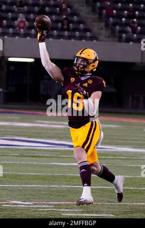 Arizona State wide receiver Ricky Pearsall celebrates after scoring a ...