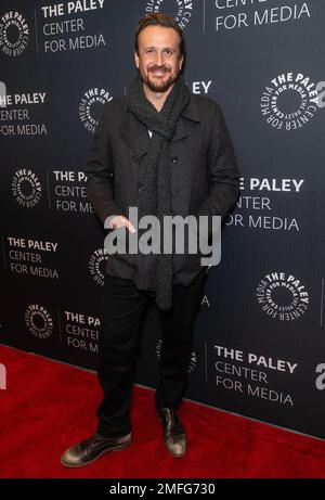 Jason Segel attends special screening of Apple TV+ Shrinking at Paley ...