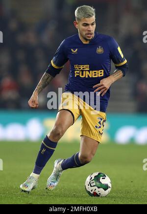 Southampton, UK. 24th Jan, 2023. The Official match ball during the ...