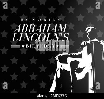 Abraham Lincoln’s Birthday. National holiday in the United States. For ...