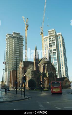New London Square development by West Croydon Stock Photo - Alamy