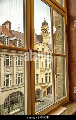 Window View from Munich Residenz, Typical Architecture, Street Scene ...
