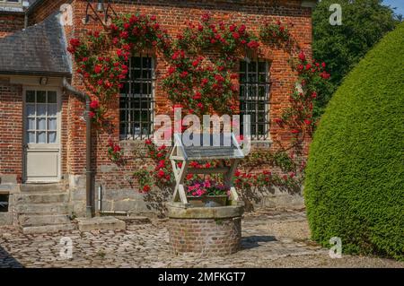 Château de Mesnil Geoffroy Stock Photo - Alamy