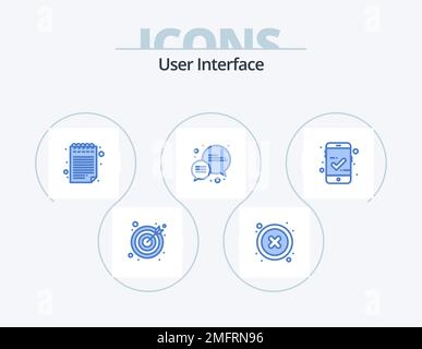 User Interface Blue 5 Icon Pack Including . camera. rack. photo. shop ...