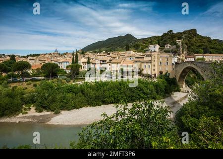 Nyons, Departement Drome, Region Rhone-Alpes, Provence, France Stock ...