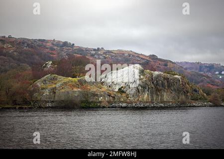 Union Rock (Craig yr Undeb in Welsh) is near Llanberis in Snowdonia ...