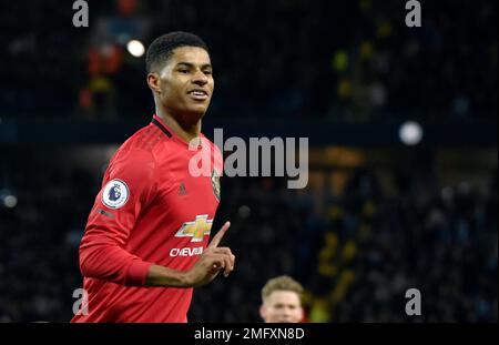 Marcus Rashford MBE English professional footballer visiting FareShare ...