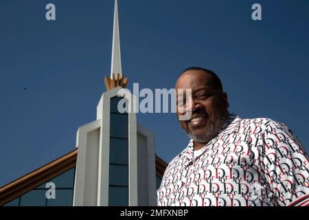 Marvin Sapp, pastor of The Chosen Vessel Cathedral, poses for a ...