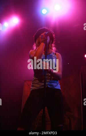 Tonight Alive in concert at the Best Buy Theater in New York Stock ...