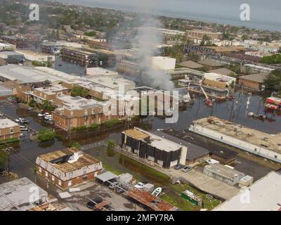 Aftermath - Aerial - 26-HK-330-87. Search and Rescue Operations I-10 6 ...