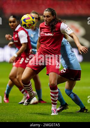 Bristol City’s Abi Harrison in action during the FA Women's Continental ...