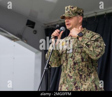 Lt. Stephen Caezza, security officer at Commander, Fleet Activities ...