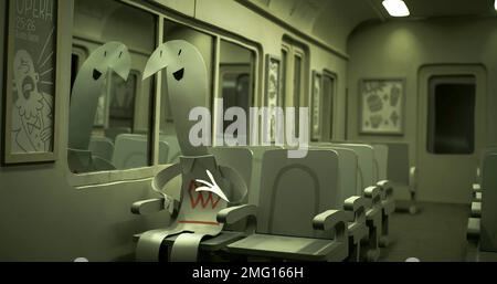 PASAJERO, (aka PASSENGER), 2022. © The Animation Showcase / Courtesy ...