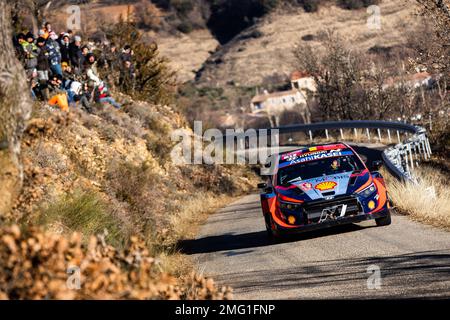 WRC Rallye Monte Carlo 2023 Stock Photo - Alamy
