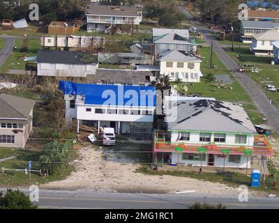 Aftermath - Miscellaneous - Aerial - 26-HK-49-10. aerial view of boats ...