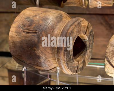 Gun tampion, used on Royal Navy ships to plug cannon to prevent sea ...