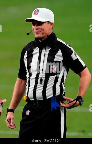 American football referee stands on the football field Stock Photo - Alamy