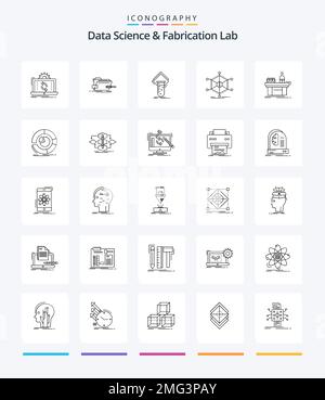 Technical algorithm icon. Outline technical algorithm vector icon for web design isolated on ...