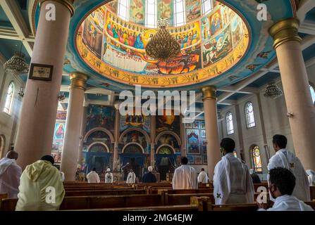 Medhane Alem Cathedral in Addis Ababa, Ethiopia Stock Photo - Alamy