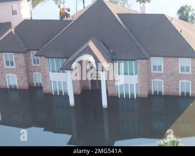 Aftermath - Flooding - Miscellaneous - 26-HK-36-150. aerial shot of ...