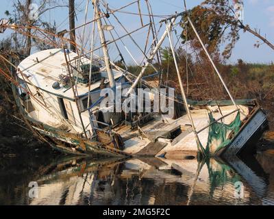 Aftermath - Displaced Boats - Miscellaneous - 26-HK-28-243. vessel ...