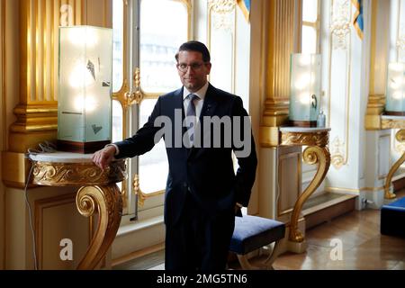 Newly appointed Paris' national Opera director Alexander Neef poses ...