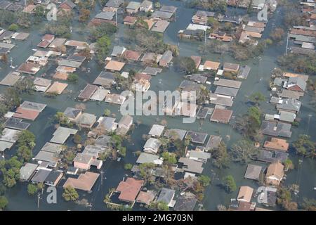 Aftermath - Flooding - Miscellaneous - 26-HK-36-150. aerial shot of ...