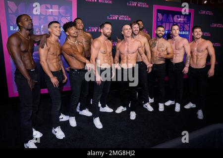 MAGIC MIKE'S LAST DANCE, from left: Jemelia George, Channing Tatum, 2023. ph: Claudette Barius ...