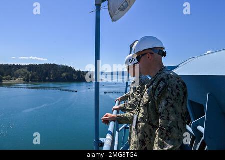 SILVERDALE, Wash. (Aug. 22, 2022) – Trident Refit Facility, Bangor ...
