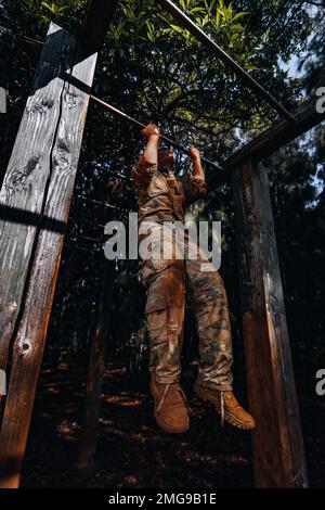 U.S. Army Soldiers attending the Small Unit Ranger Tactics (SURT ...