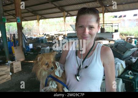 Animals - Rescue - 26-HK-60-14. Hurricane Katrina Stock Photo - Alamy