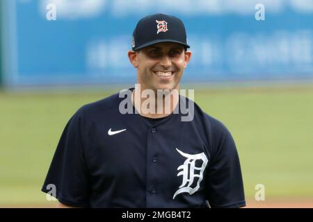 Detroit Tigers pitcher Matthew Boyd throws to a Seattle Mariners batter ...