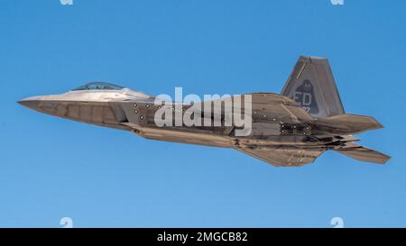 An F-22 Raptor from the 411th Flight Test Squadron, 412th Test Wing ...
