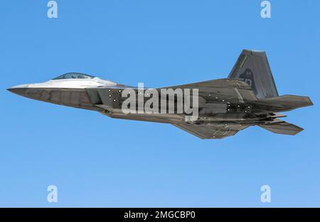 An F-22 Raptor from the 411th Flight Test Squadron, 412th Test Wing ...