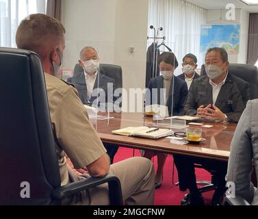 The Japan Northern Army Commanding General, Lt. Gen. Masato Taura ...