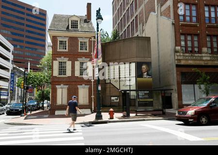 Declaration (Graff) House in Philadelphia, Pennsylvania, United States ...