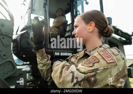 Senior Airman Kodjo Fiawoo, a member of the 914th Air Refueling Wing's ...