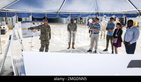 The 8th Theater Sustainment Command's Commanding General, Maj. Gen ...